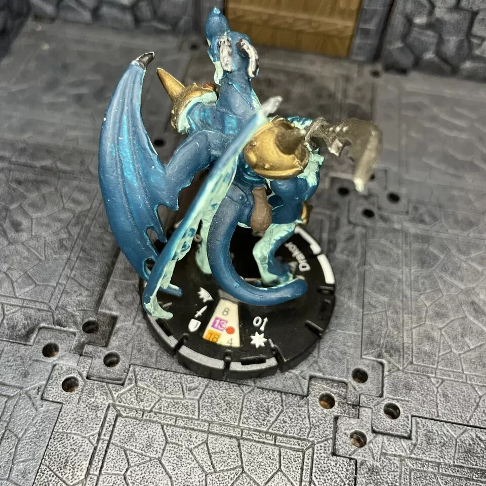 Mage Knight- Drakor- MK 2.0 Unique #127- LE Draconum Dragonborn Warrior ...