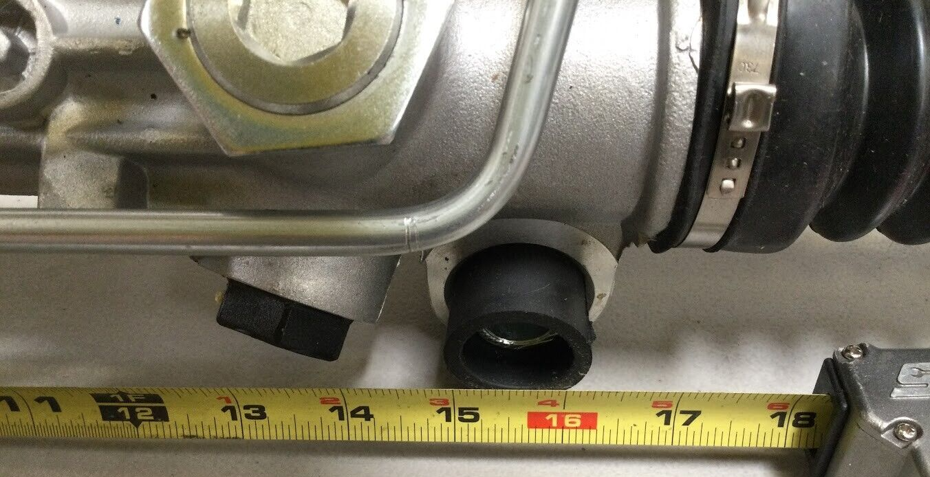 Power Steering Rack and Pinion TCI Heidts Fatman Mustang 2 Clip ...