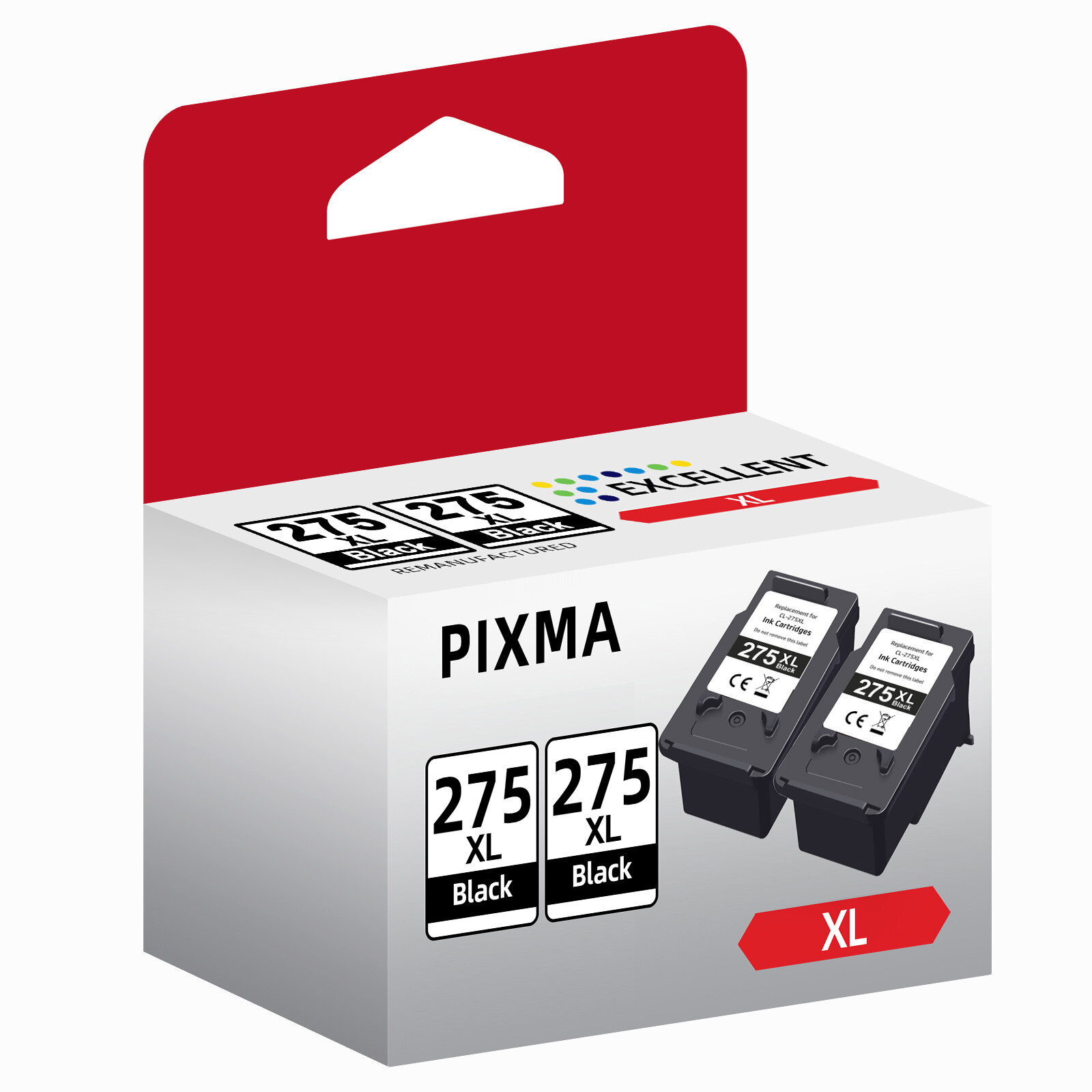 PG-275XL CL-276XL Ink Cartridge Compatible with Canon Pixma TR4722 ...