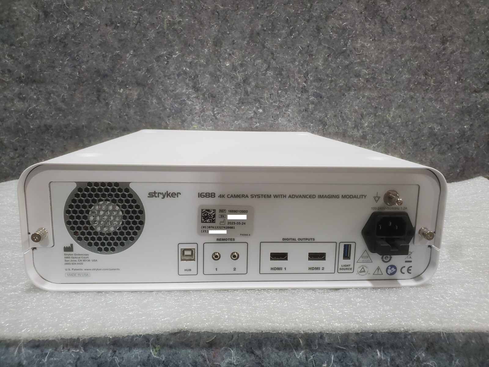 Stryker 1688-010-000 4K Camera Control Unit CCU w/AIM Advanced Imaging ...