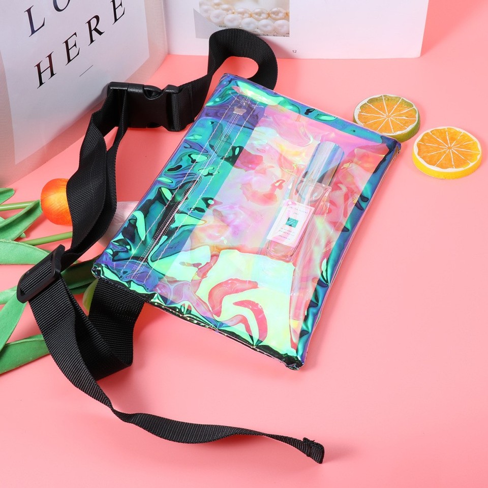 Laser Transparent Waist Bag Fanny Man Miss Sling Chest Crossbody | eBay UK