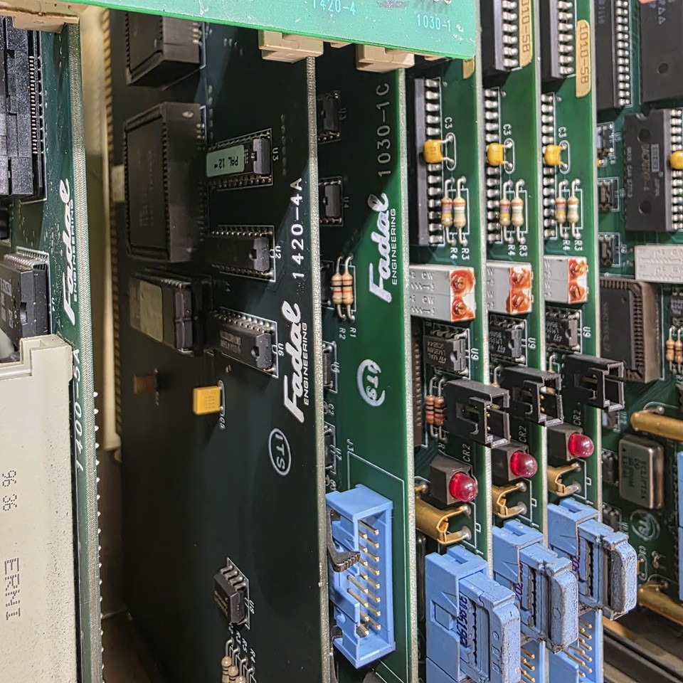 Fadal control boards; Removed from a running 1997 88HS AC VMC 3016 CNC ...