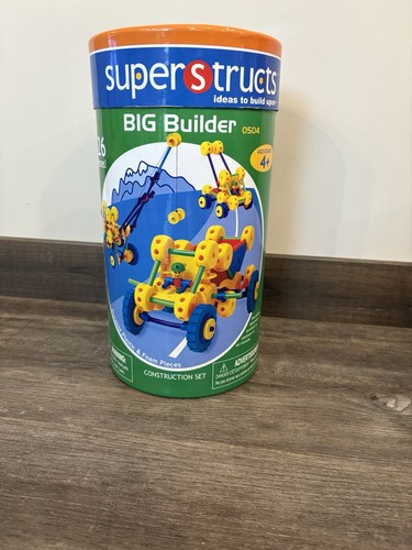 SUPERSTRUCTS Big Builder Set 0504 Construction Set | eBay