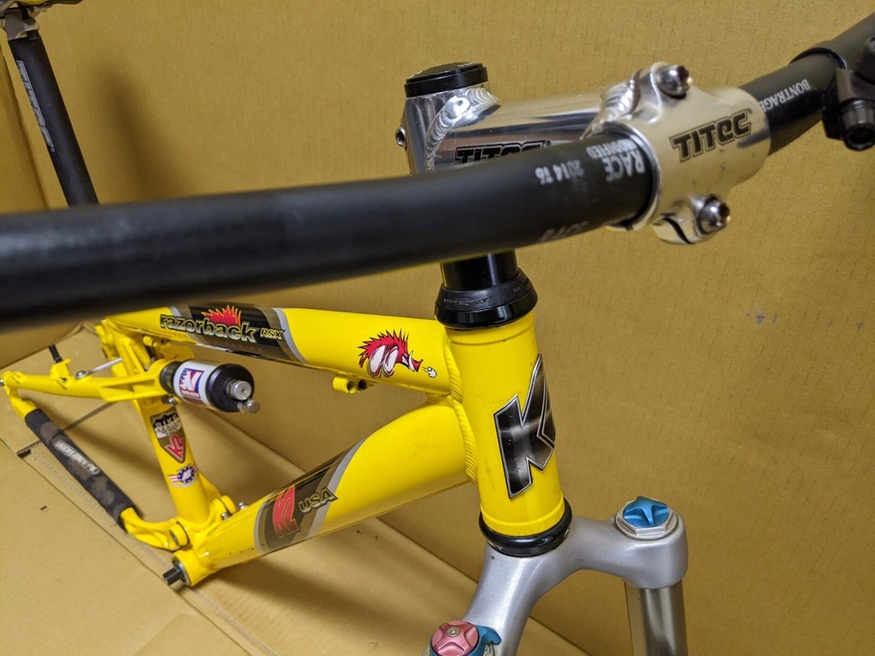 2000 K2 Razorback Frame w/ Fox RLT 100mm Fork + a few parts | eBay