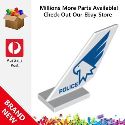 Genuine LEGO™ White Tail Shuttle with 'POLICE' 6239 6252368 New | eBay