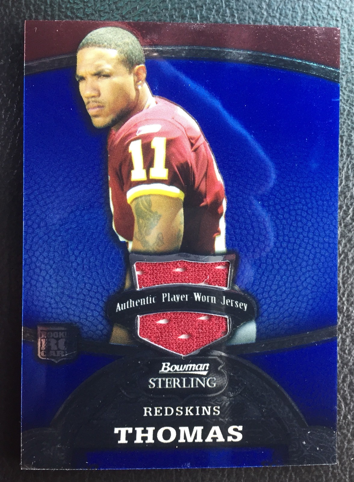 DEVIN THOMAS 2008 BOWMAN STERLING Rookie jersey WASHINGTON REDSKINS 84/ ...