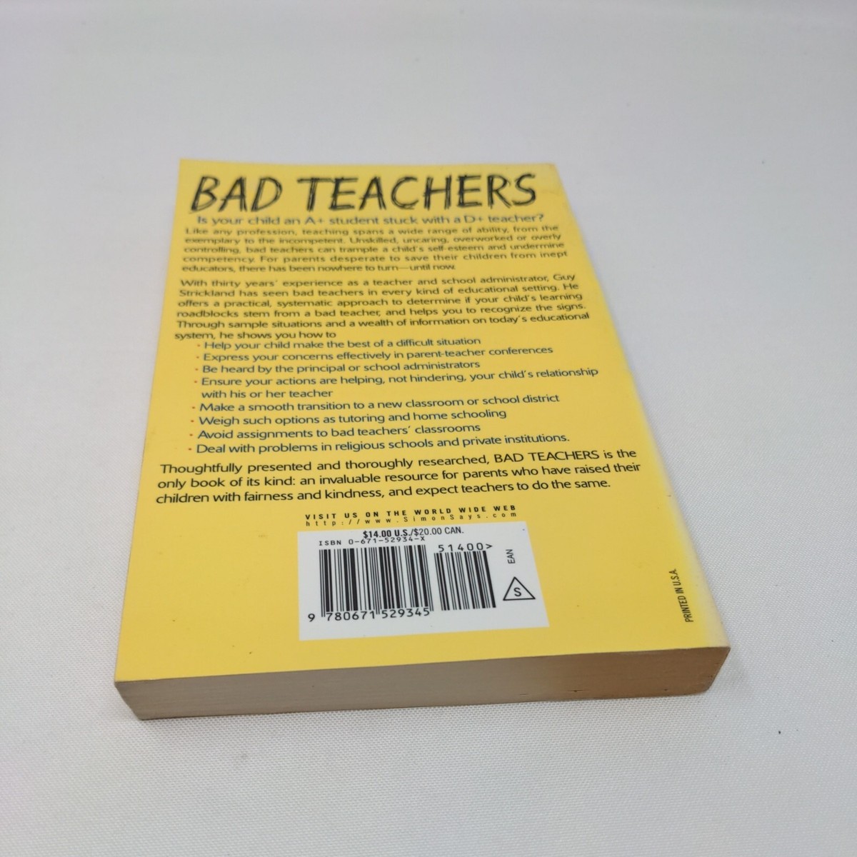 Bad Teachers Avoid Bad Teachers. : R/chan