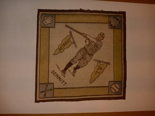 1914 B18 Blankets - Ray Demmitt Detroit A.L. White Infield Green ...