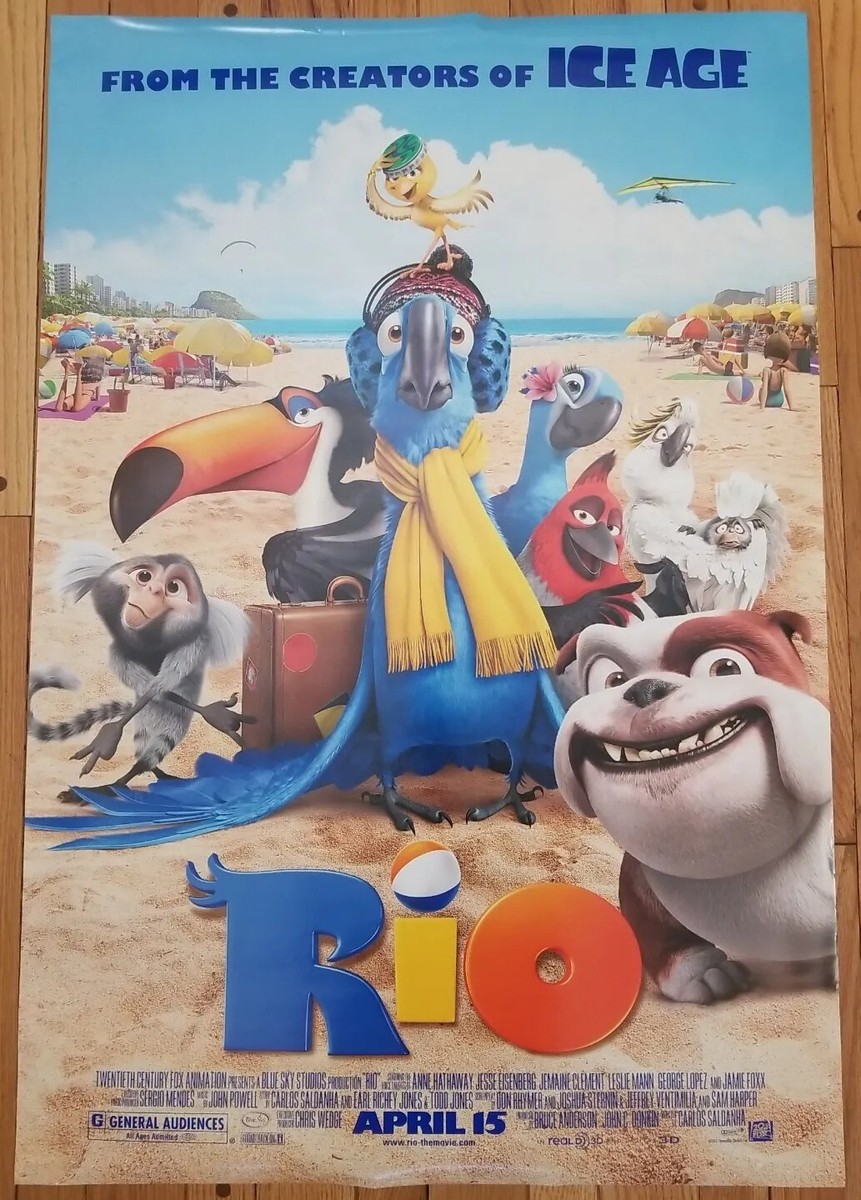 Rio Plakat Blame It Rio Poster
