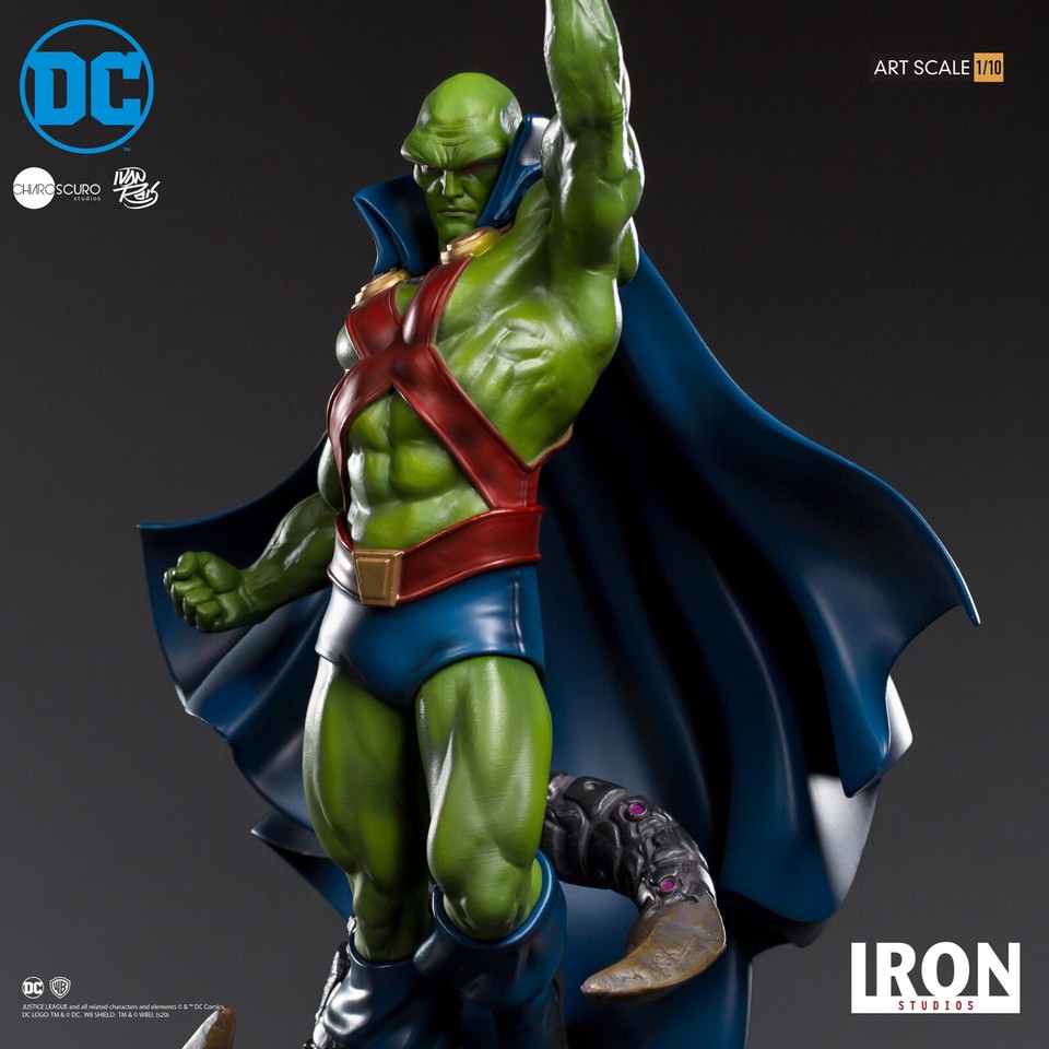 Iron Studios Martian Manhunter Art Scale 1/10 - DC Comics by Ivan Reis ...