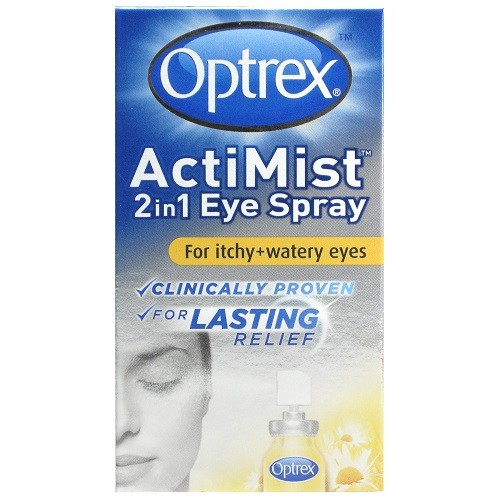 OPTREX ACTIMIST 2IN1 EYE SPRAY FOR ITCHY + WATERY EYES - 10ML ...