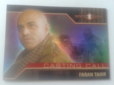 Iron Man - 2008 (Movie) - Casting Call Card CC5 - Faran Tahir (1:12 ...