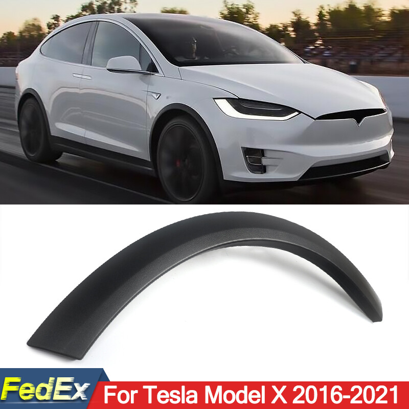Fit Tesla Model X 2016-2021 Rear Right Wheel Arch Cladding Molding ...