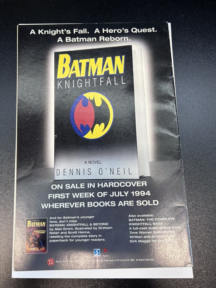 Batman #510 VF/NM DCU Variant Signed Kelley Jones 1994 DC Comics | eBay UK