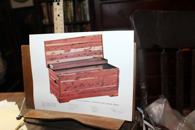 Vintage 1970's-1980's Murphy Furniture Company One Sheet Red Cedar ...