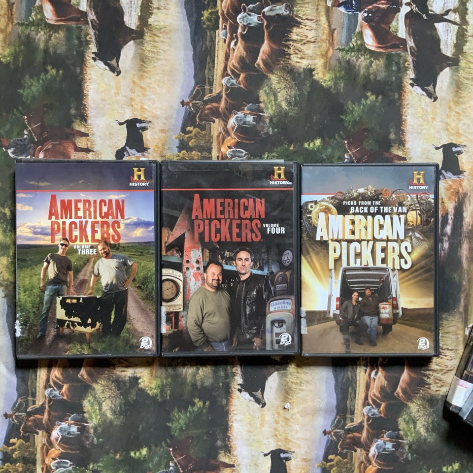 History Channel TV Show DVD Lot - American Pickers, Pawn Stars ...