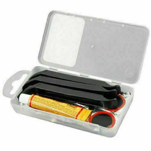 Bike Bicycle Tyre Tube Puncture Patches Repair Tool Kit Cycle Puncher ...