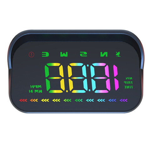Digital HUD Car Head Up Display GPS Overspeed Warning System Fit For ...