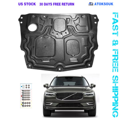 Front Skid Plate For Volvo XC60 2018-2024 Impact Resistant Engine Guard ...