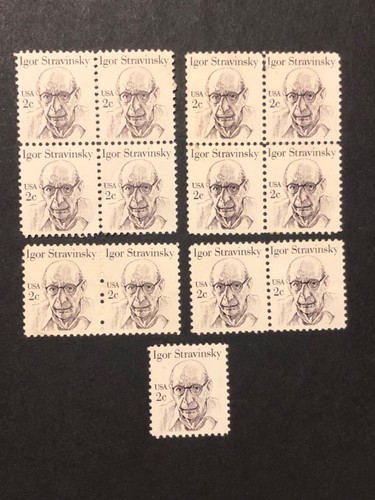 US Postage - Igor Stravinsky - 2 cent Stamp ~ Uncirculated | eBay