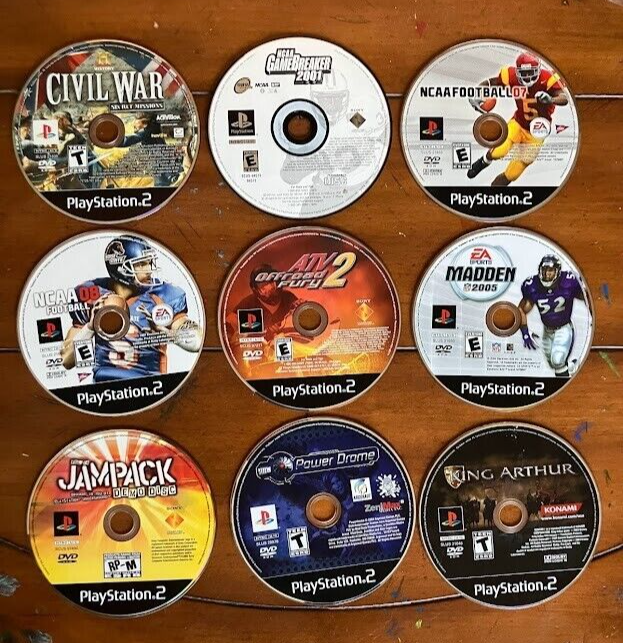 Huge PS2 Video Game Lot - 50 Games! | eBay