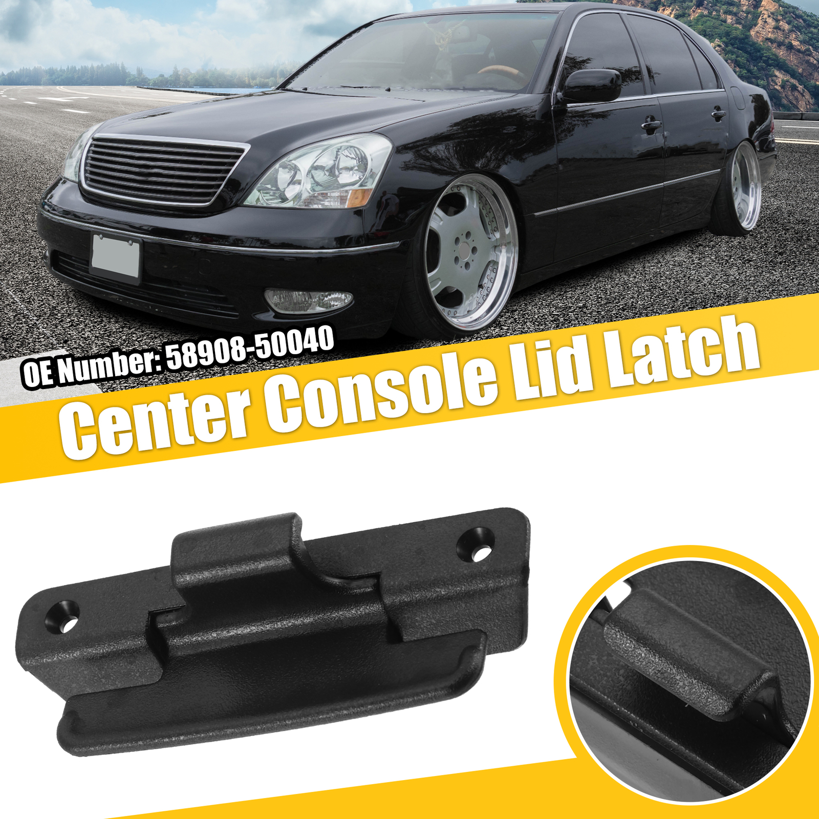 Center Console Lid Latch for Lexus LS430 2001-2006 58908-50040 Door ...