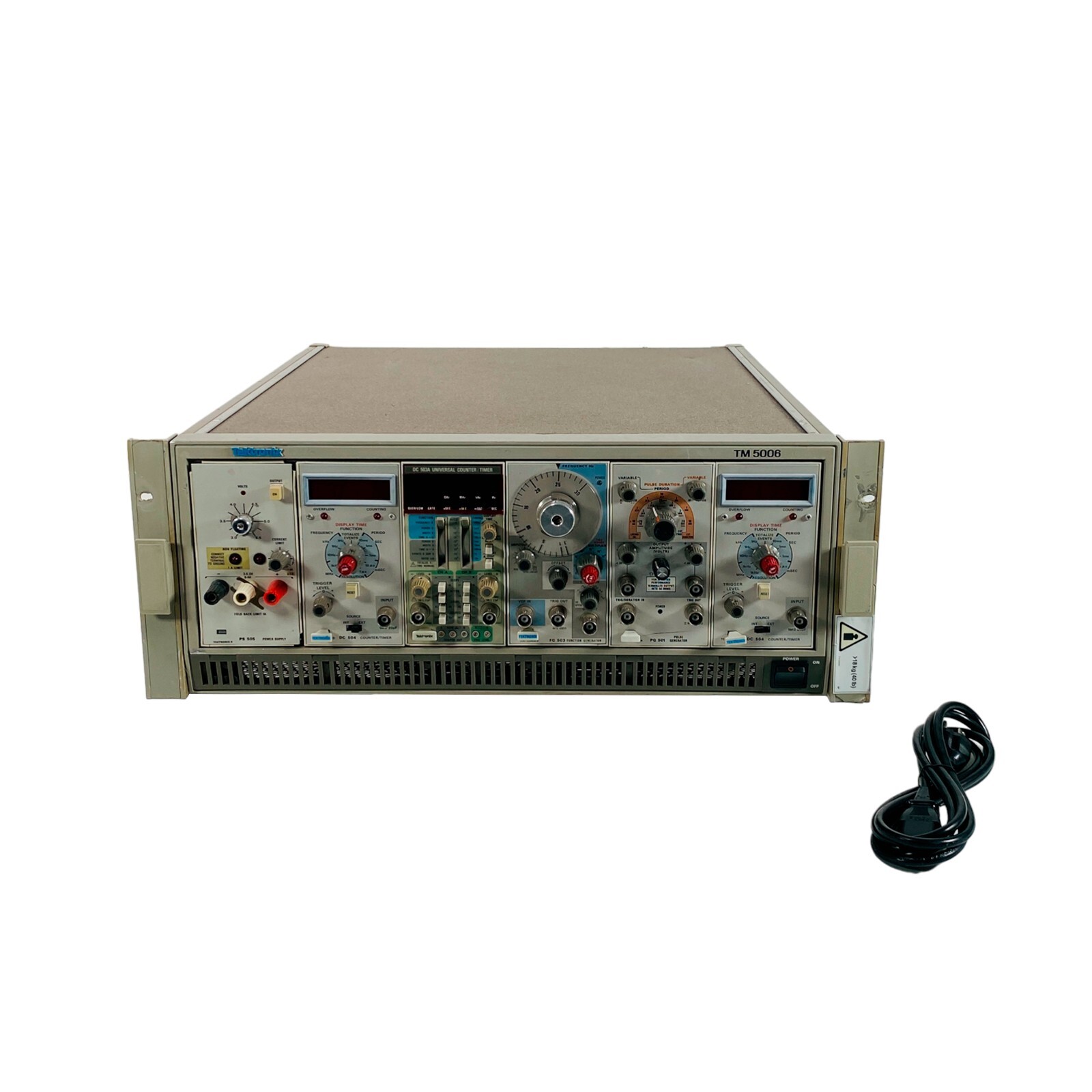 Tektronix TM5006 with PS505 DC504 DC503A FG503 PG501 DC504 Multifunctional Set | eBay