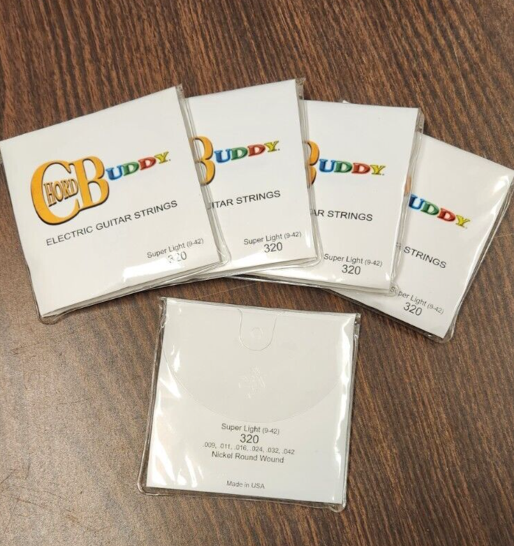 ChordBuddy Electric Guitar Strings (Package of 5 Sets) | eBay
