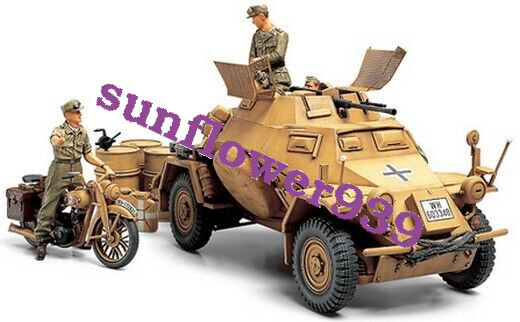 Tamiya 35286 1/35 Model German Sd.Kfz 222 Leichter Panzerspähwagen w/PE ...