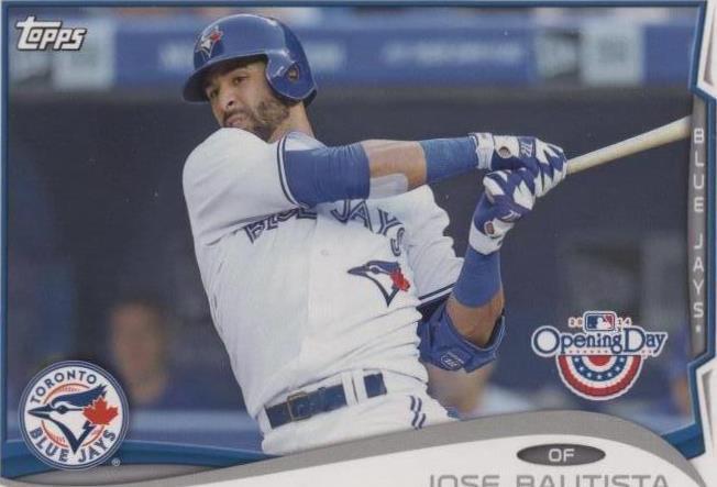 2014 Topps Opening Day - Jose Bautista #166 for sale online | eBay