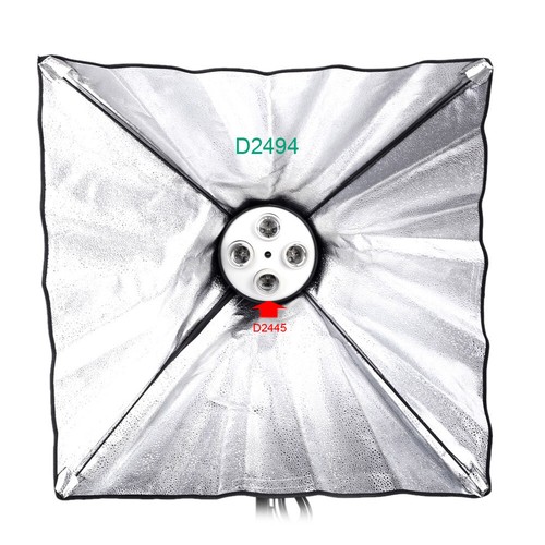 US 4 in 1 E27 Base Socket Light Lamp Bulb Holder Adapter for Studio ...