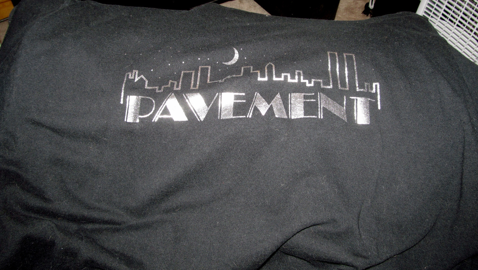 Vintage PAVEMENT 90s Indie Rock Skyline Shirt Black X… - Gem