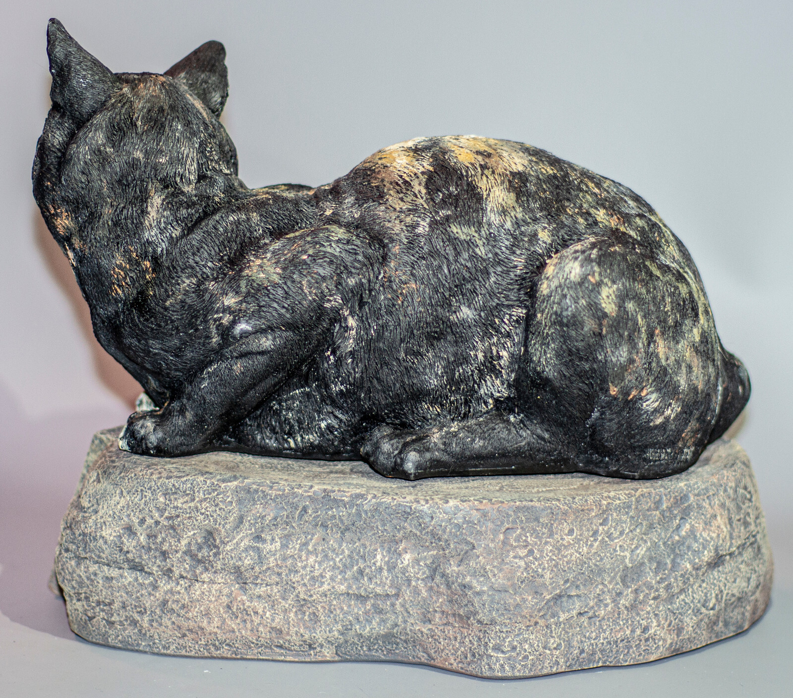 Pet Headstone Unique Memorial Urn Tortoiseshell Cat Figurine Grave ...