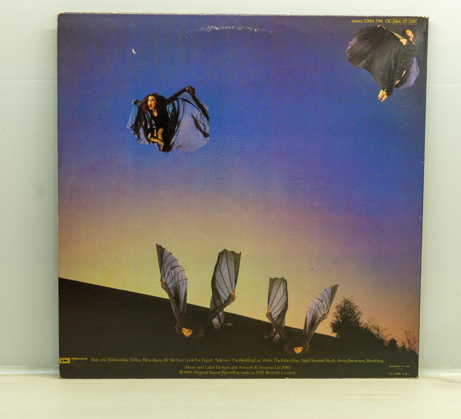 RARE ORIGINAL Press KATE BUSH NEVER FOR EVER EMI EMA 794 A Gatefold UK ...