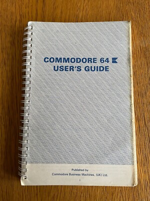 COMMODORE 64 USER'S GUIDE - COMMODORE BUSINESS MACHINES - P/B | eBay UK