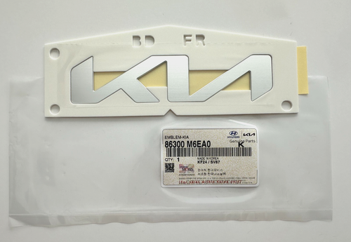 GENUINE OEM Front Hood "KIA" Logo Emblem 86300-M6EA0 for 2022-2023 Kia ...