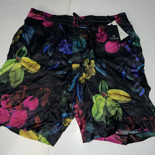 Scotch & Soda Mens Honolulu Social Club Floral Shorts $148 Men’s Size M ...