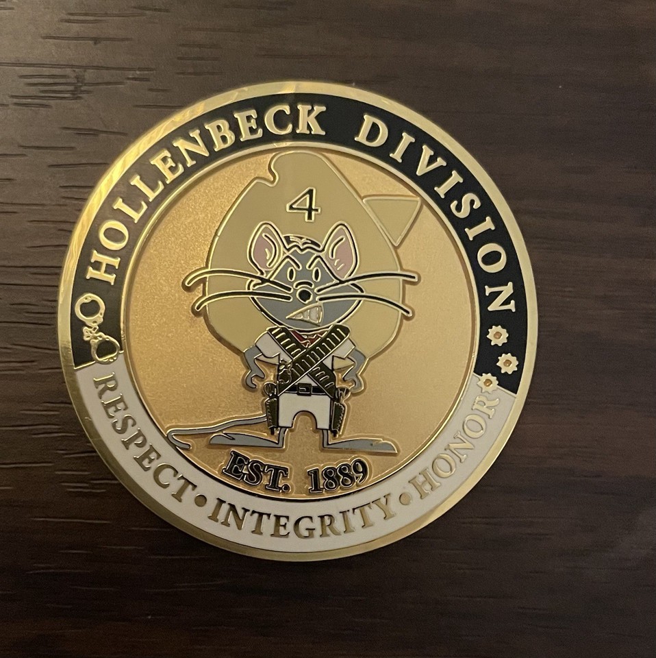 Los Angeles Police Hollenbeck Division Challenge Coin California LAPD ...