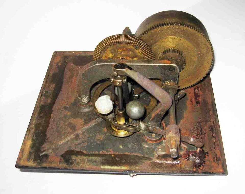 c1904 VICTOR Type "R" (Royal) OUTSIDE HORN PHONOGRAPH Base FOR PARTS ...