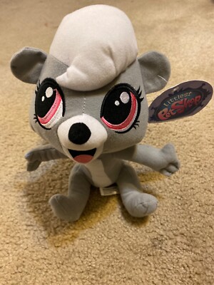 LPS Littlest Pet Shop PEPPER CLARK THE SKUNK 7" Plush STUFFED ANIMAL ...
