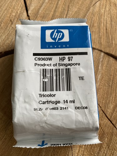 Genuine HP 97 C9363W Tri-Color Ink Cartridge NEW SEALED 829160306704 | eBay