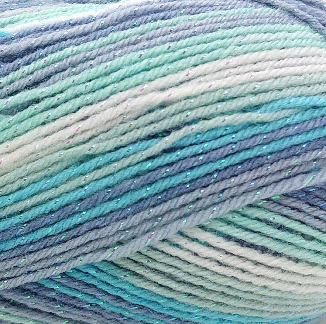 Jame C Brett Baby Twinkle Print DK Iridescent Sparkle Acrylic Knitting ...