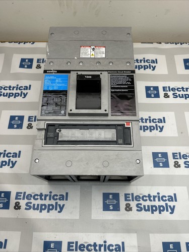 1000 Amp Siemens 600V 3-Pole SMD6-B Circuit Breaker Sensitrip IV ...