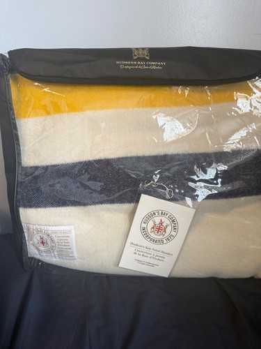 The Hudson's Bay Company WOOL BLANKET -HBC STRIPES 6 POINT BLANKET ...