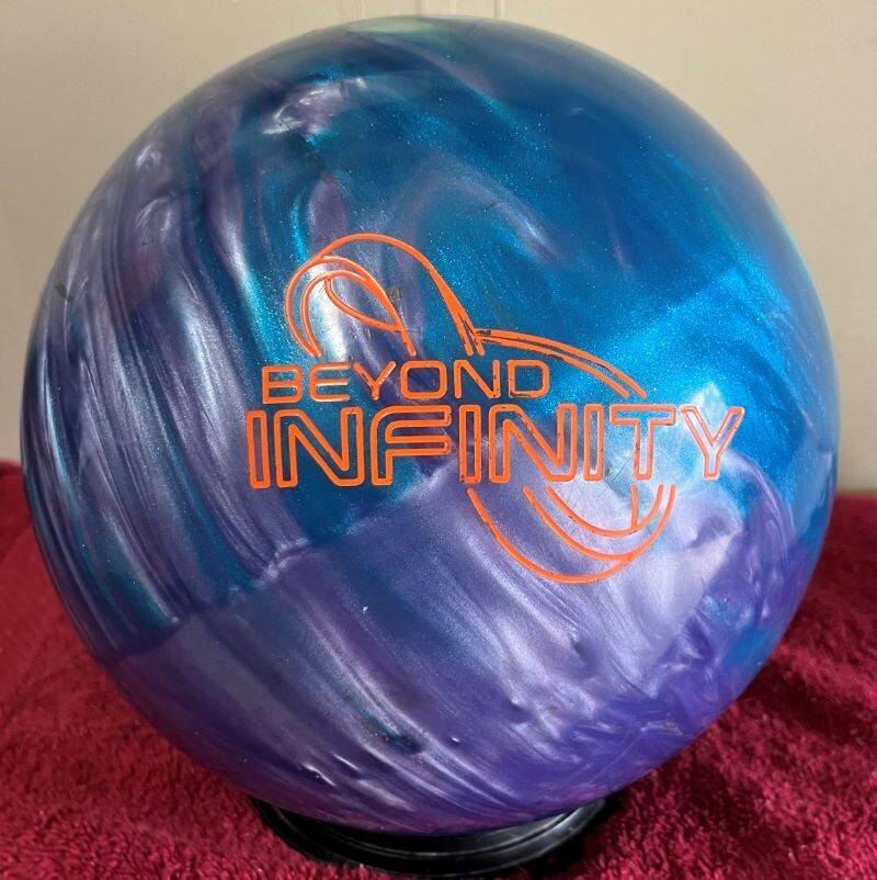 USED Brunswick Beyond Infinity Pearl Reactive Bowling Ball, 15 LB (K ...