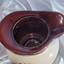 McCoy Art Pottery Rooster Pitcher Large Footed with Lid #202 USA ...