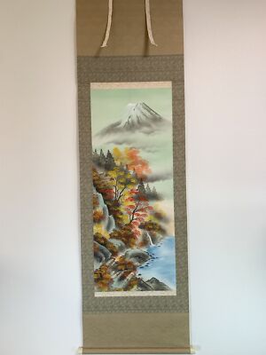 Paintings & Scrolls - Hanging Scroll Jiku Kakejiku Japan Painting