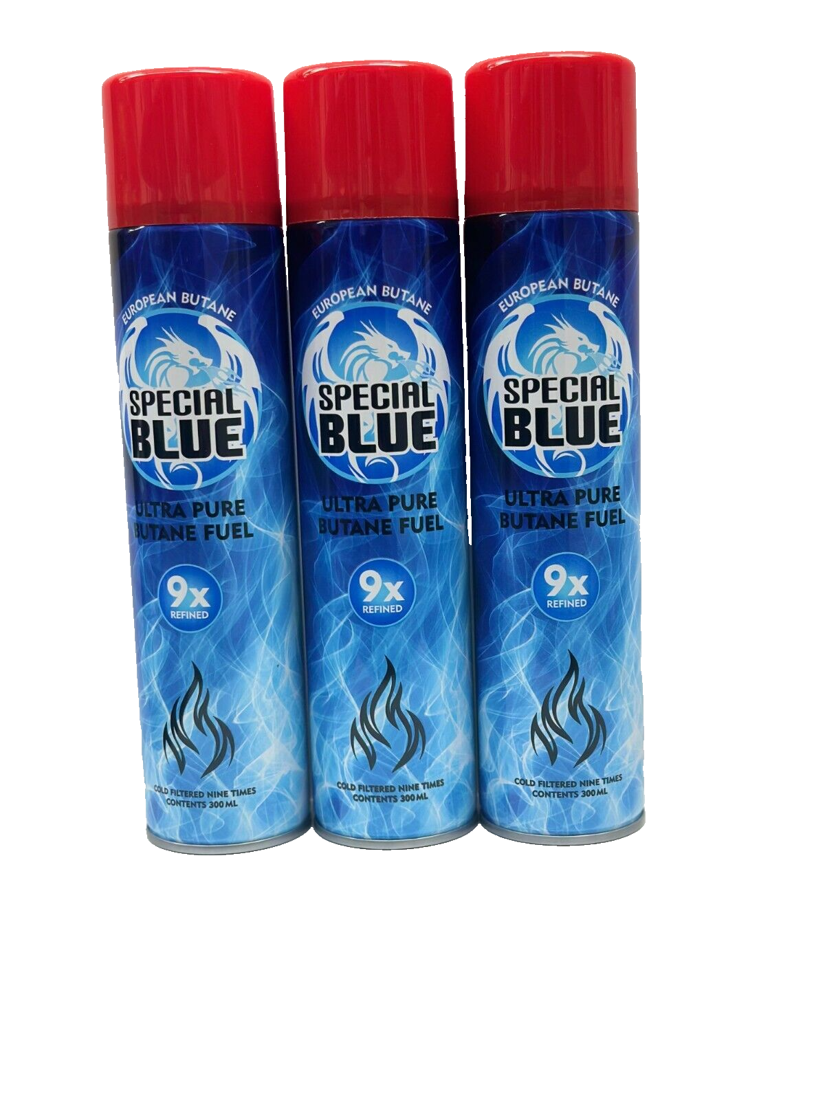 Special Blue BUTANE Gas 9X refined Lighter Refill Fuel/ 3 pack | eBay