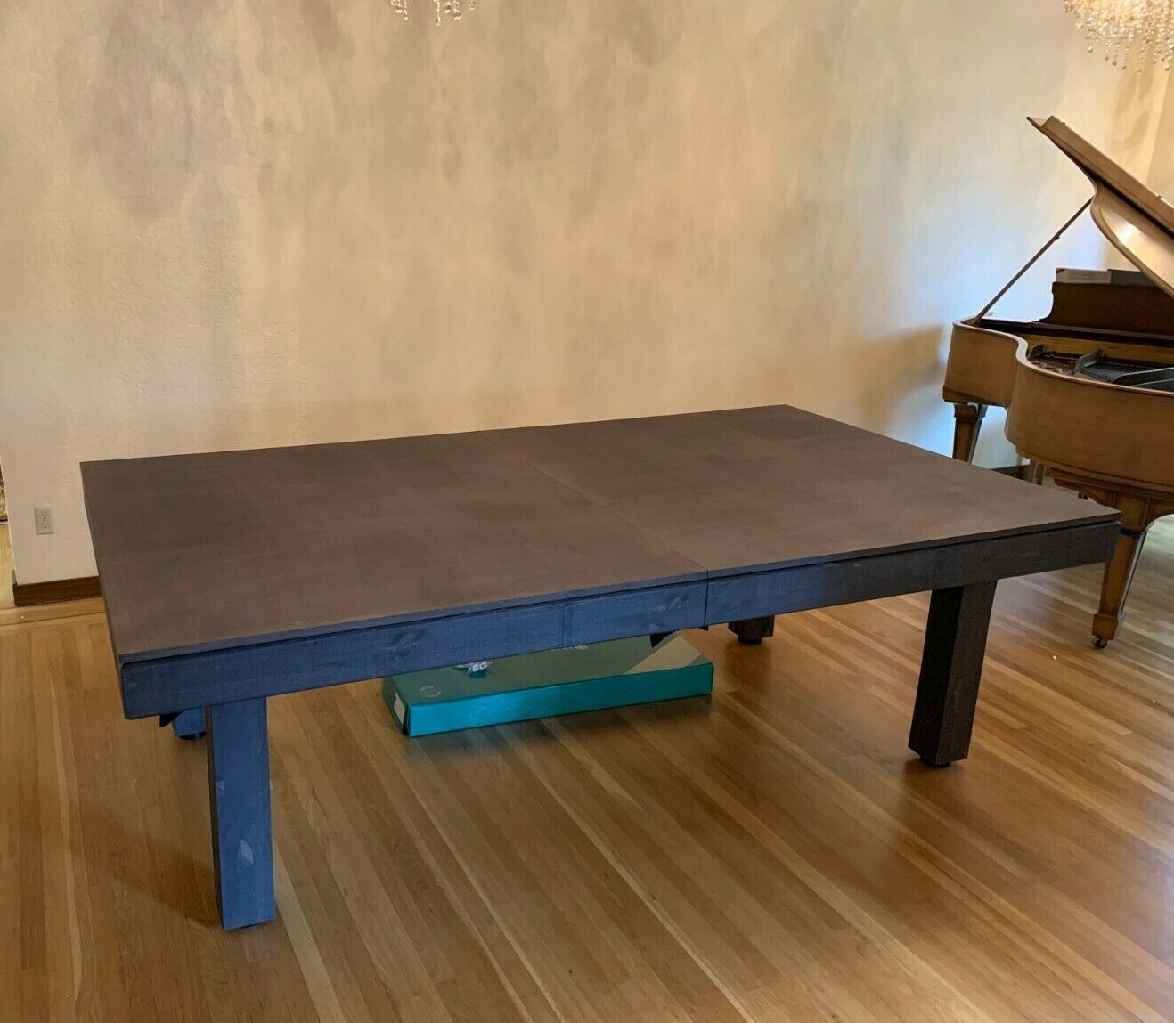 RUSTIC CONVERTIBLE POOL TABLE Billiard/Dining/Desk Vision 8' - FREE ...