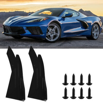 For Chevrolet Corvette C5 C6 Car Rear Bumper Fin Canard Splitter ...